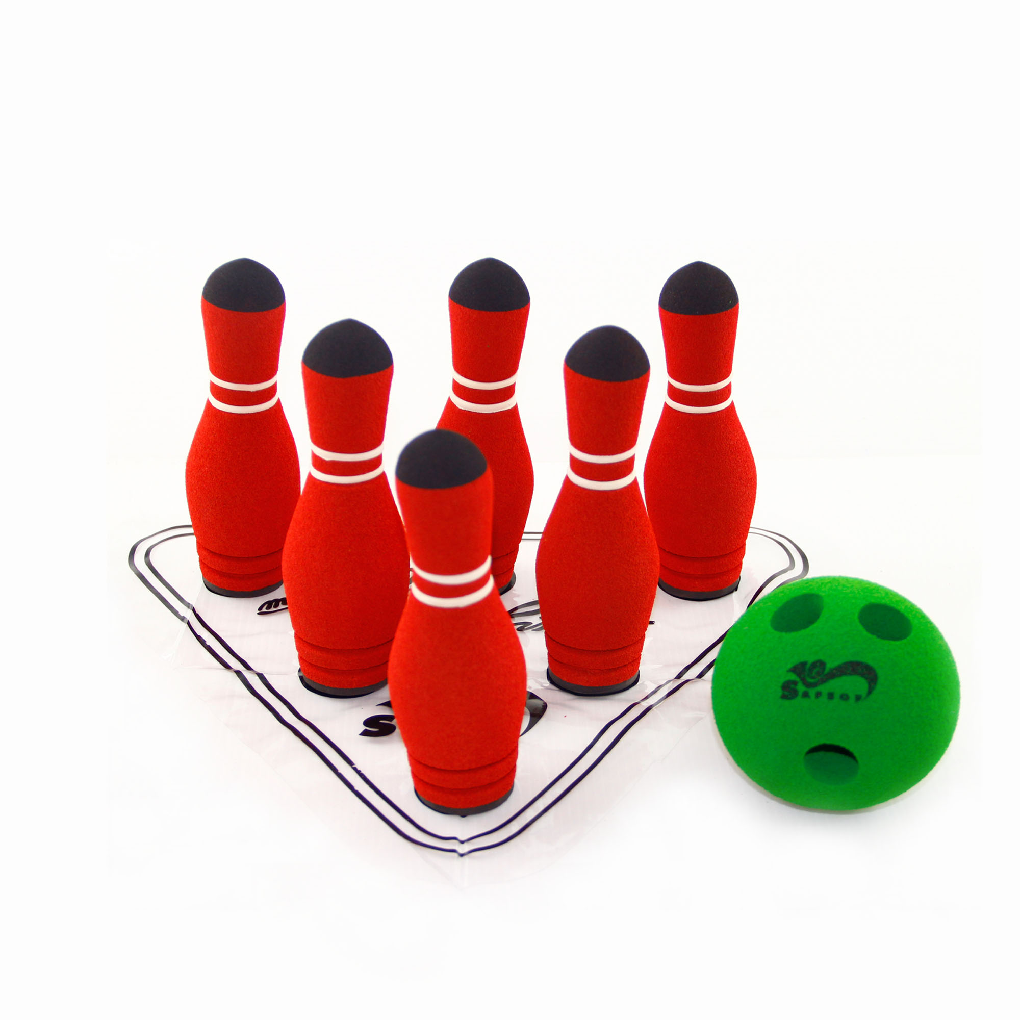 Bowling: MBB-05 MINI BOWLING SET IN BAG(6 Pins)